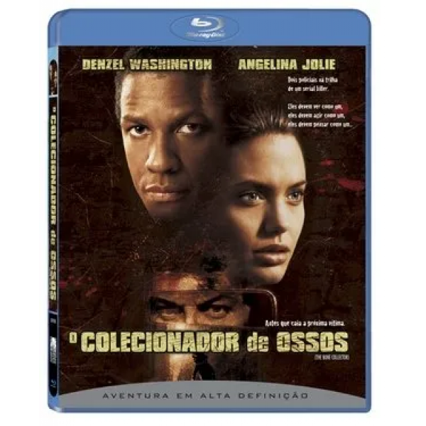 Blu-ray - O Colecionador de Ossos (Denzel Washington e Angelina Jolie)