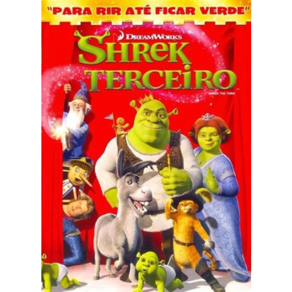 Shrek Terceiro (Cameron Diaz - Eddie Murphy - Antônio Banderas - Mike ...