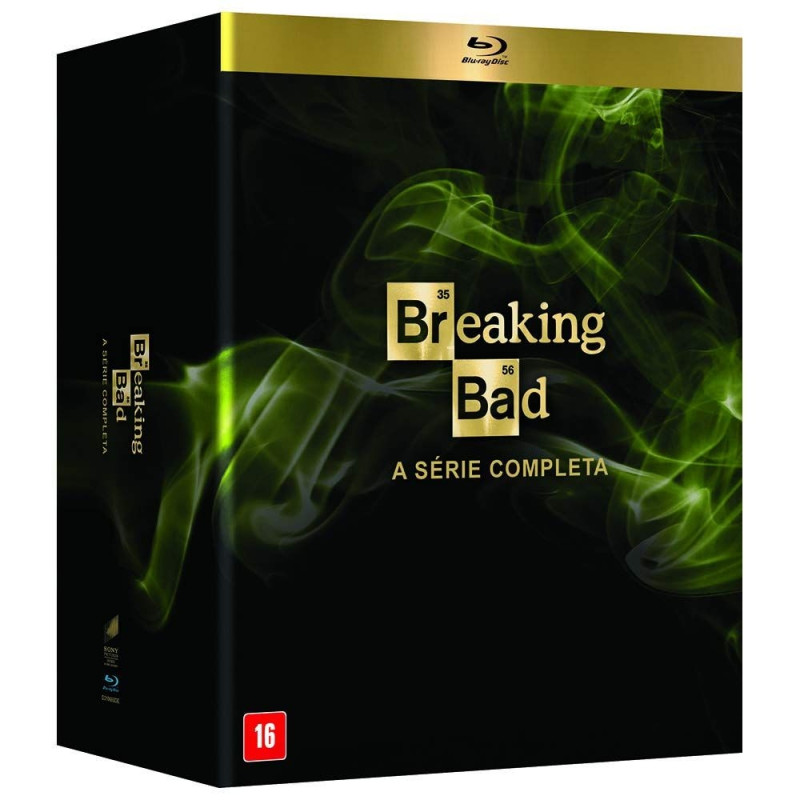 Blu Ray Breaking Bad A Série Completa 16 Discos