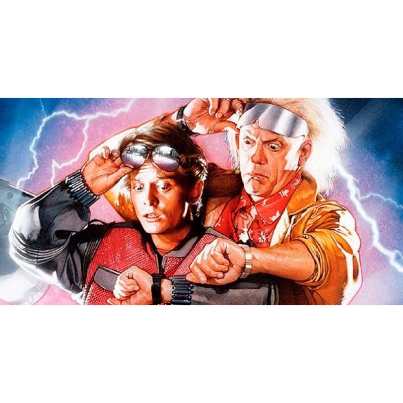 De Volta Para o Futuro (Michael J. Fox - Christopher Lioyd)