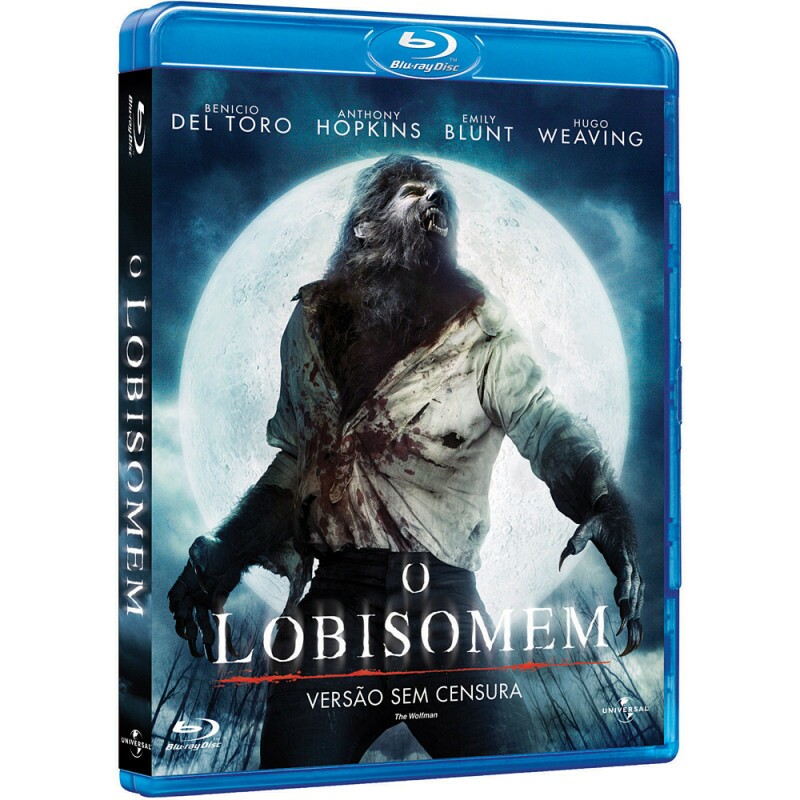 Blu-ray - O Lobisomem - Versão Sem Censura (Benicio Del Toro - Anthony ...