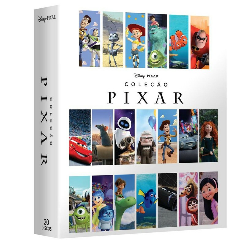 PIXAR - Coleção com 20 Filmes
