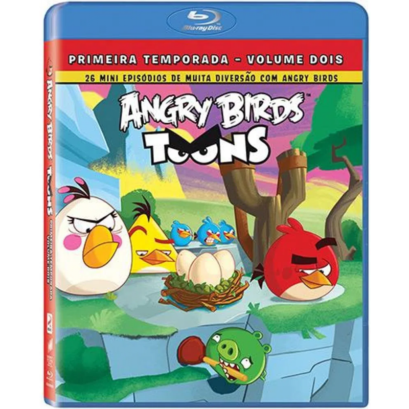 Blu-ray - Angry Birds Toons - 1ª Temporada - Volume 2