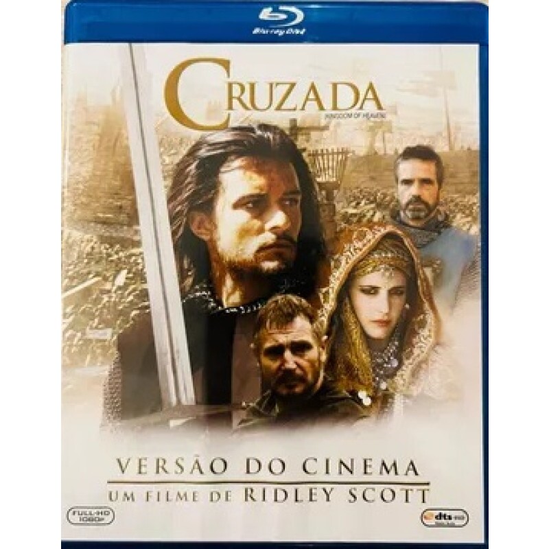 Blu-ray - Cruzada - Versão do Cinema (Orlando Bloom - Ridley Scott)
