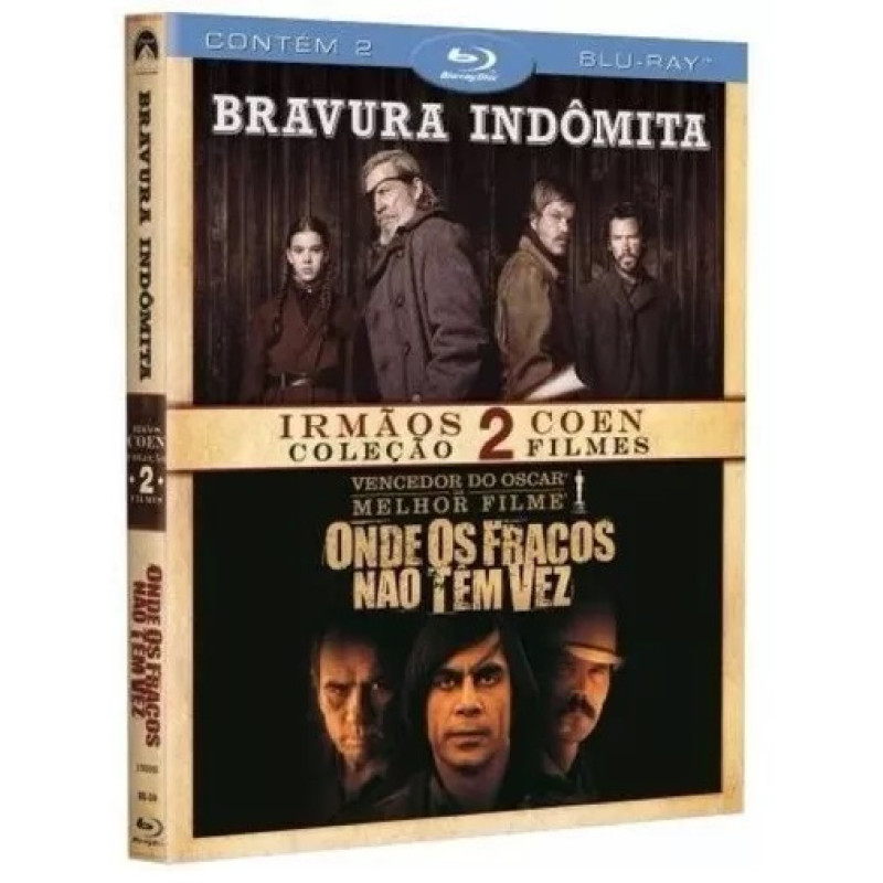 Blu-ray - Coleção Irmãos Coen( Onde os Fracos Não Tem Vez + Bravura ...