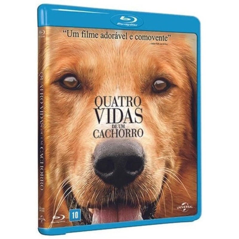 Blu-ray - Quatro Vidas de Um Cachorro (Dennis Quaid)