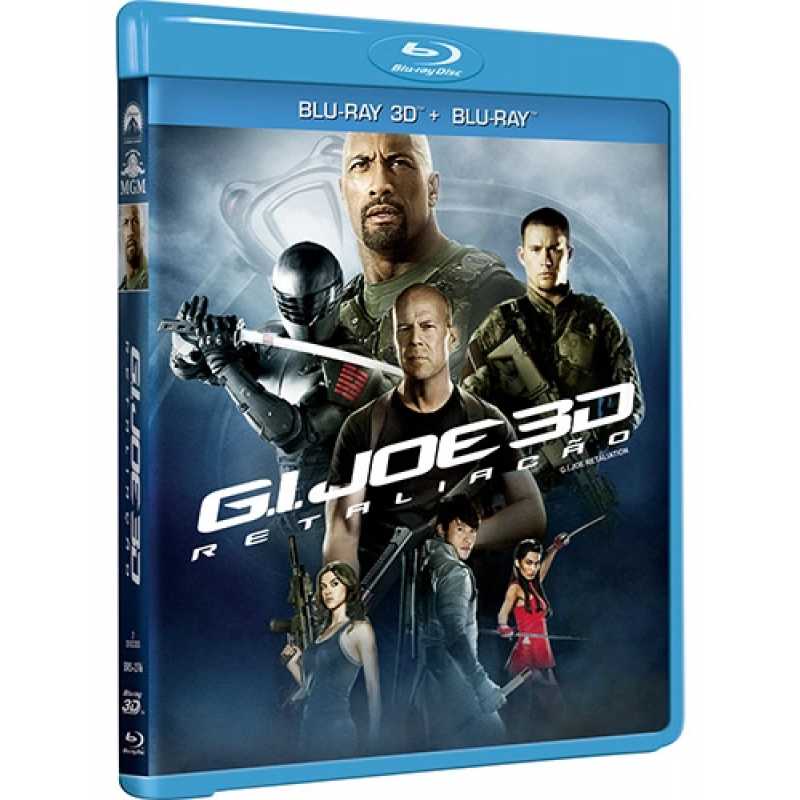 Blu-ray - G.I. Joe - Retaliação (3D + 2D) - Com Bruce Willis e Dwayne ...