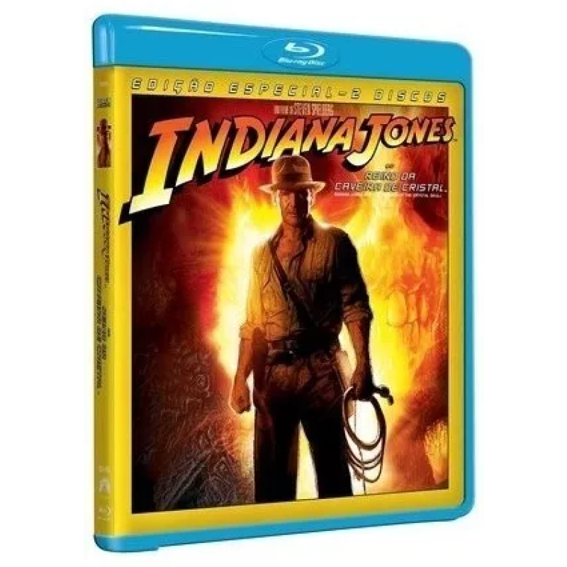Blu-ray - Indiana Jones e o Reino da Caveira de Cristal - Edição ...