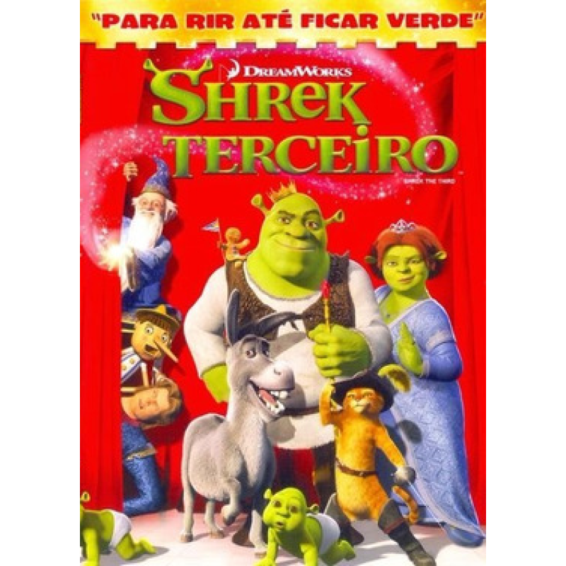 Shrek Terceiro (Cameron Diaz - Eddie Murphy - Antônio Banderas - Mike ...