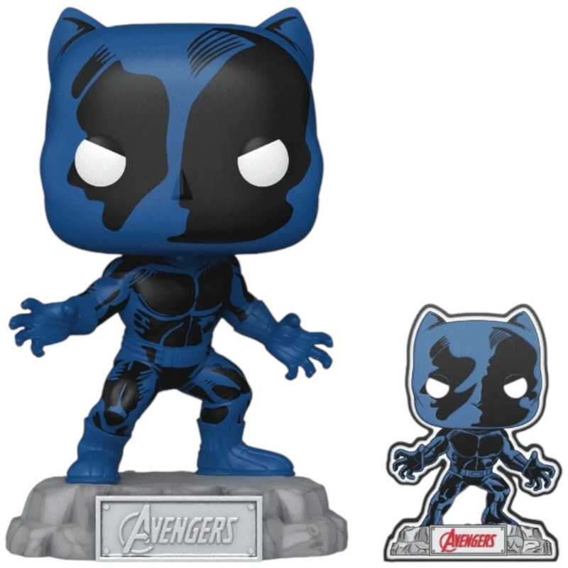 Funko - Os Vingadores - Pantera Negra 1244 (Amazon Exclusive)