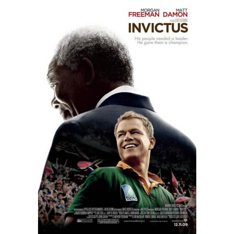 Blu-ray - Invictus - Edição Especial (DUPLO) - Morgan Freeman - Matt ...