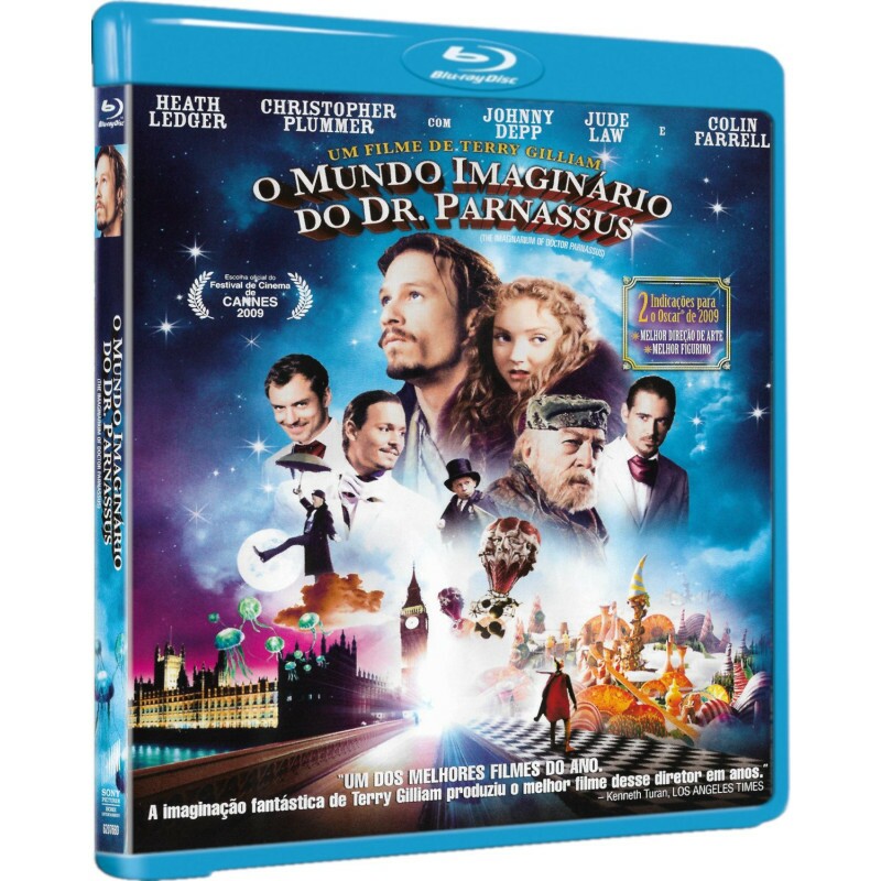 Blu-ray - O Mundo Imaginário do Dr. Parnassus (Heath Ledger - Johnny ...
