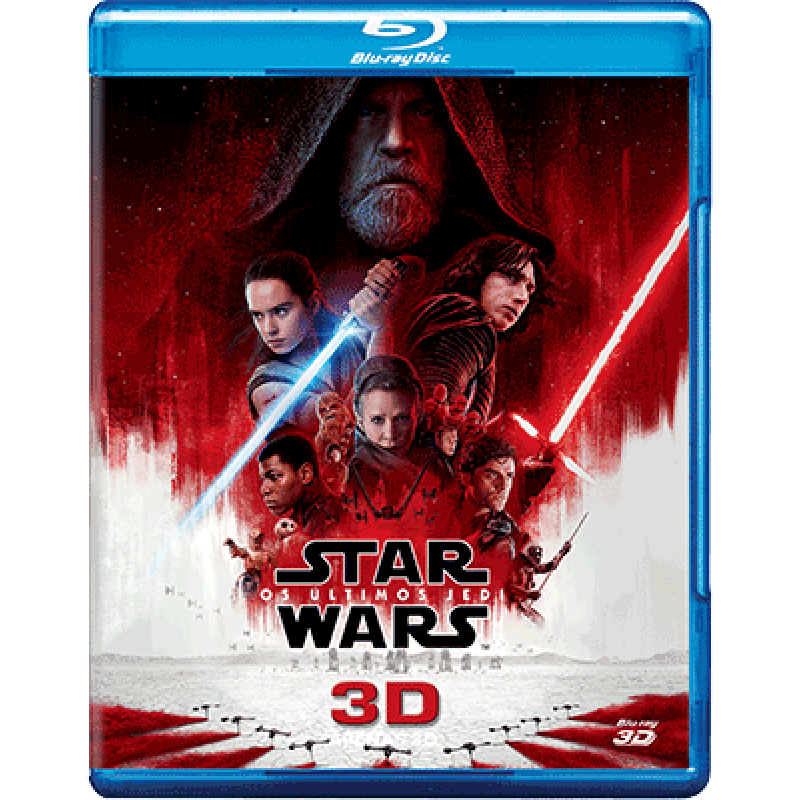 Blu-ray - Star Wars - Os Últimos Jedi - 3D (Somente 3D) - Daisy Ridley ...