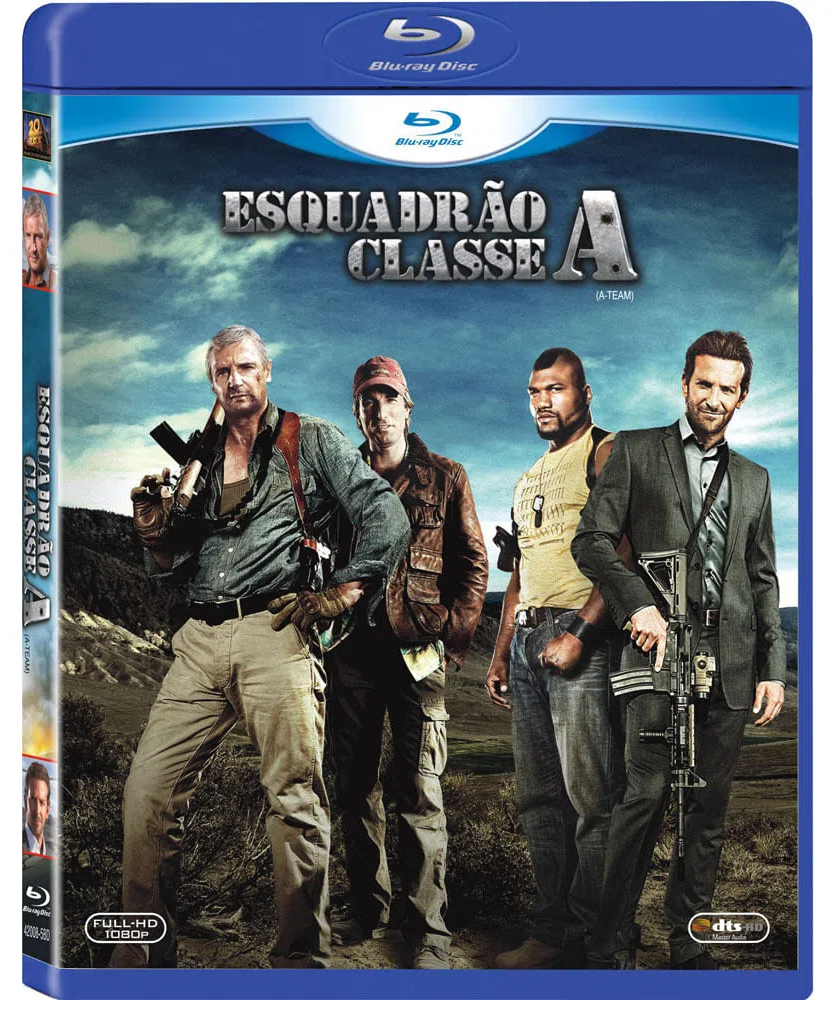 Blu-ray - Esquadrão Classe A (Liam Neeson - Bradley Cooper - Jessica Biel)