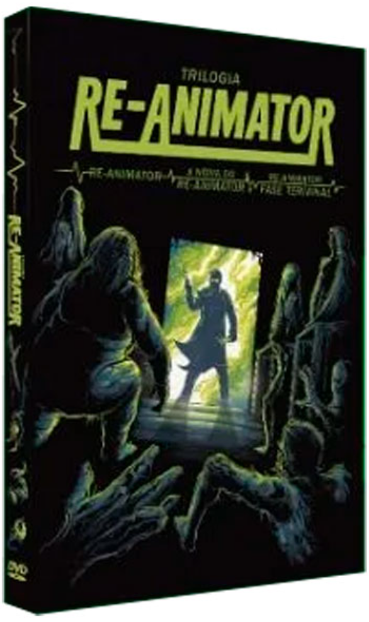 Re-Animator - Coleção Completa - 3 Filmes (Exclusivo)